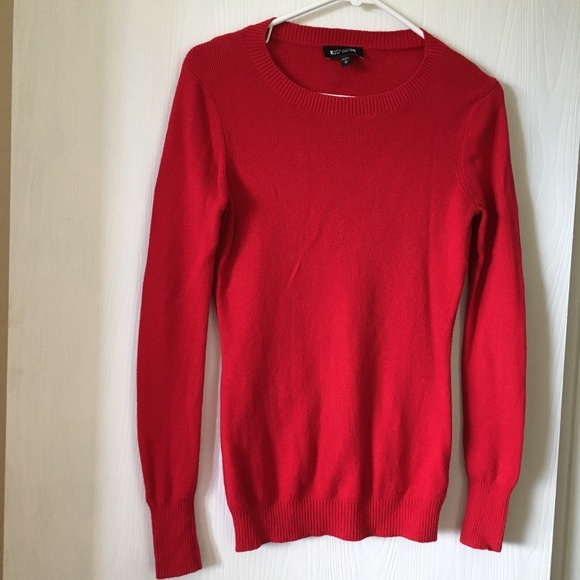 Express | Sweaters | Express Womens Red Sweater Size M | Poshmark